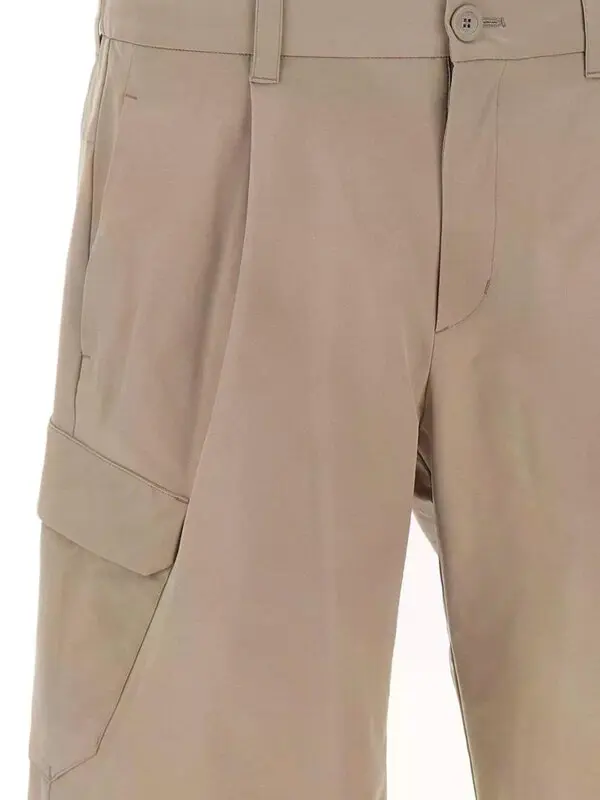Herno Pleated Cargo Shorts