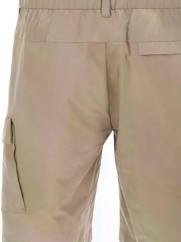 Herno Pleated Cargo Shorts