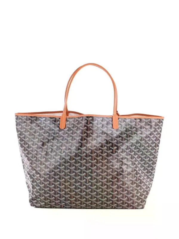 Goyard Saint Louis Coated Canvas Gm Tote Bag - Brown