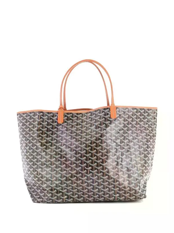 Goyard Saint Louis Coated Canvas Gm Tote Bag - Brown