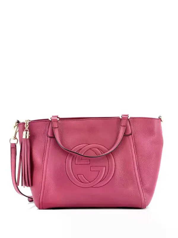 Gucci Soho Convertible Small Satchel - Pink