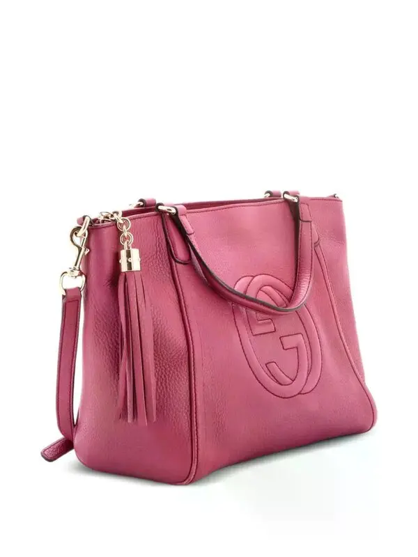 Gucci Soho Convertible Small Satchel - Pink
