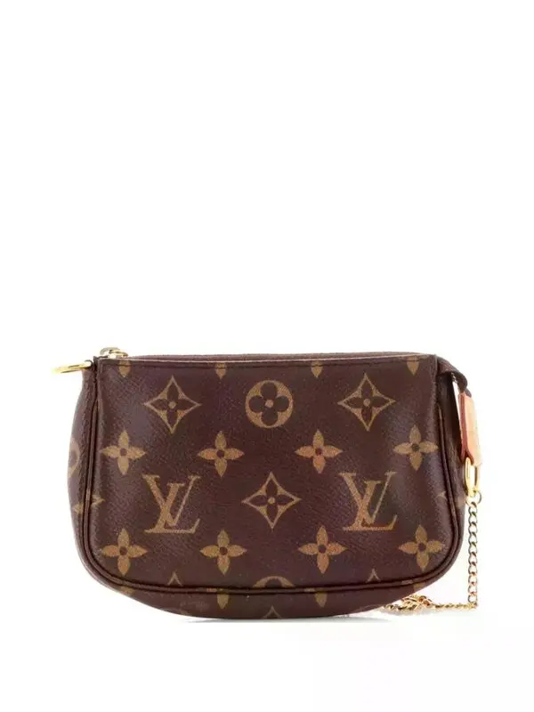 LOUIS VUITTON Pochette Accessoires Monogram Canvas - Brown