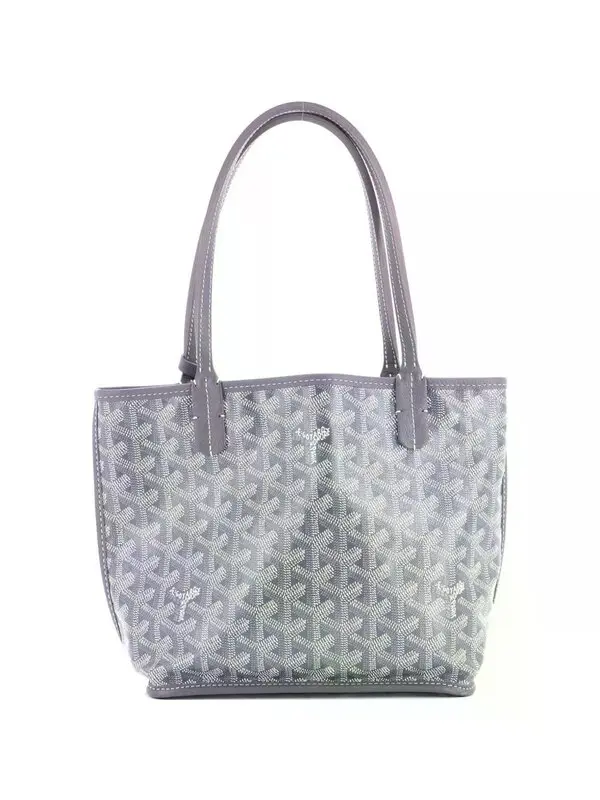 Goyard Anjou Reversible Mini Satchel - Grey