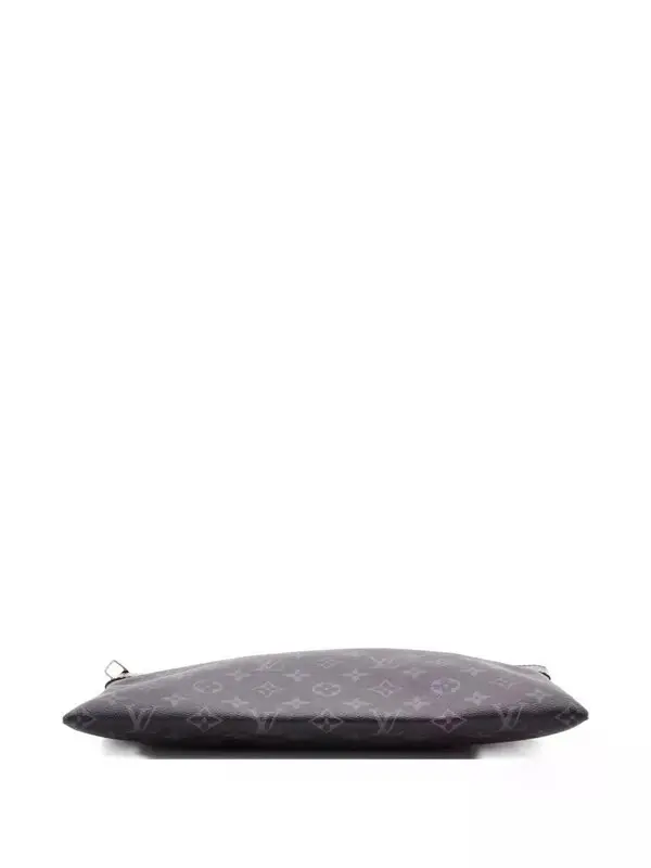 LOUIS VUITTON Discovery Pochette Monogram Eclipse Canvas Gm Pouch