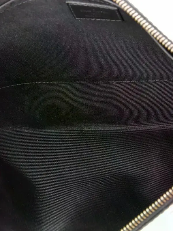 LOUIS VUITTON Discovery Pochette Monogram Eclipse Canvas Gm Pouch