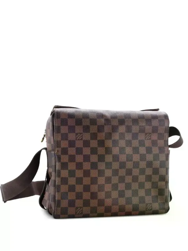 LOUIS VUITTON Naviglio Damier Crossbody Bag - Brown