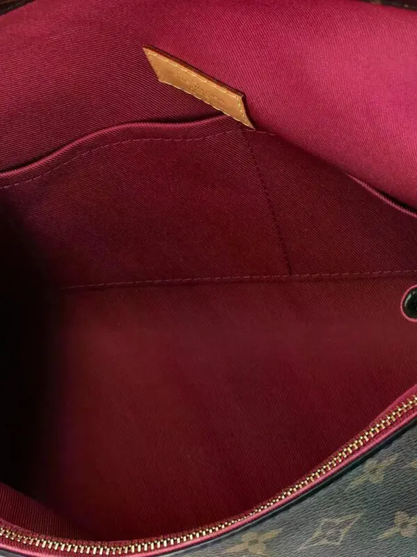 LOUIS VUITTON Cluny Top Handle Bb Satchel Monogram Canvas