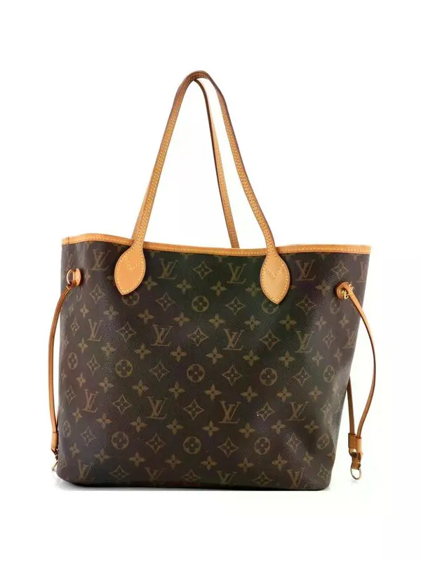LOUIS VUITTON Neverfull Monogram Canvas Mm Tote Bag - Brown
