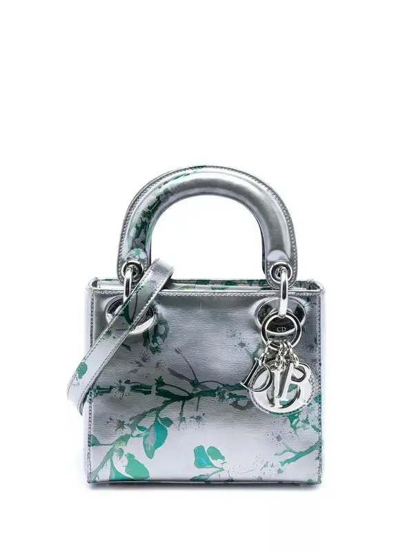 Dior 2015 Mini Lady Satchel - Green