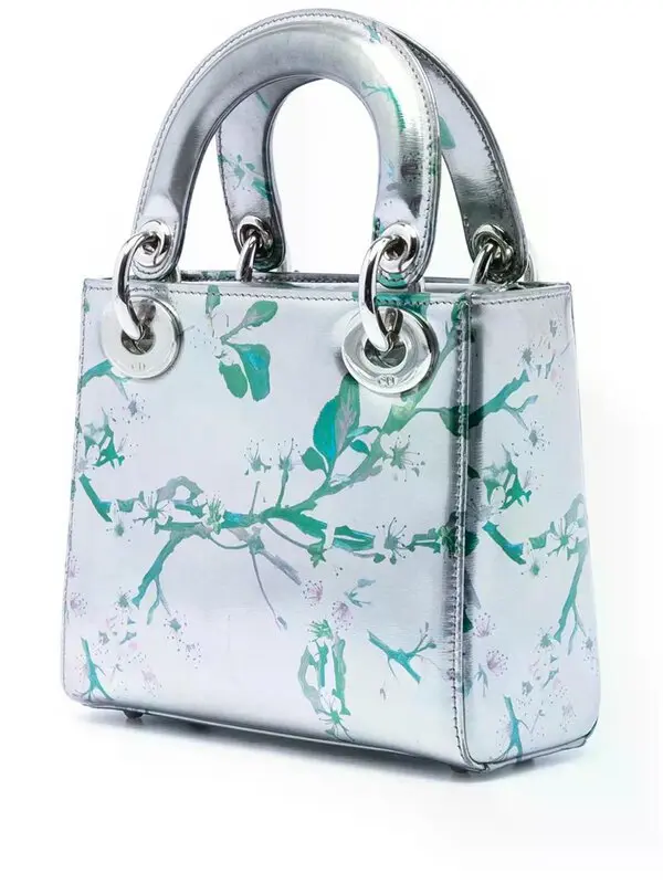 Dior 2015 Mini Lady Satchel - Green