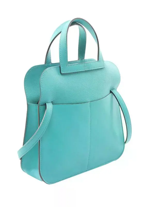 Hermès 2016 Mini Halzan 22 Satchel - Green