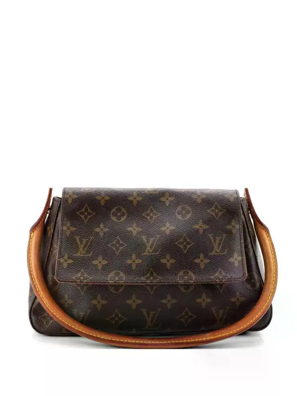 LOUIS VUITTON Looping Handbag Monogram Canvas
