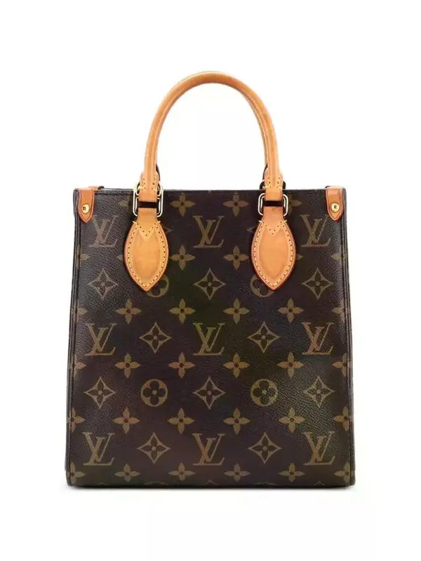 LOUIS VUITTON Sac Plat Nm Bag Monogram Canvas Bb - Brown