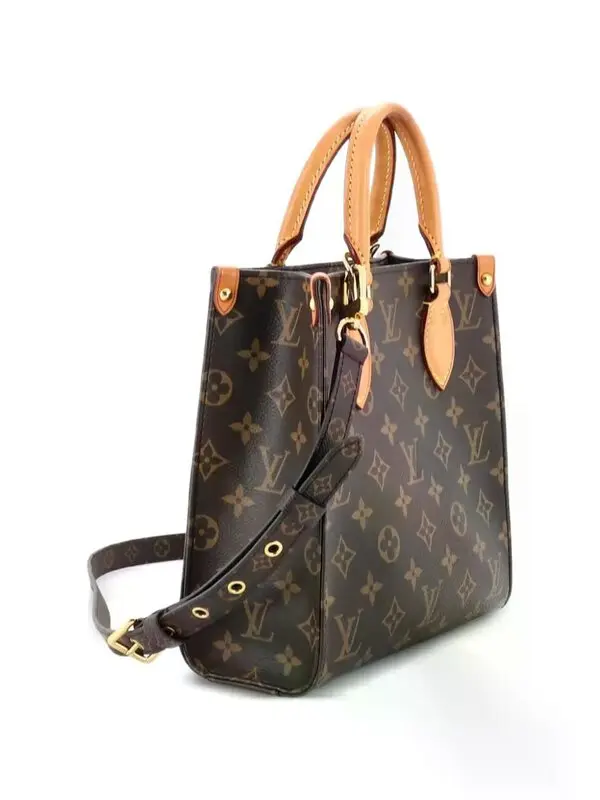 LOUIS VUITTON Sac Plat Nm Bag Monogram Canvas Bb - Brown