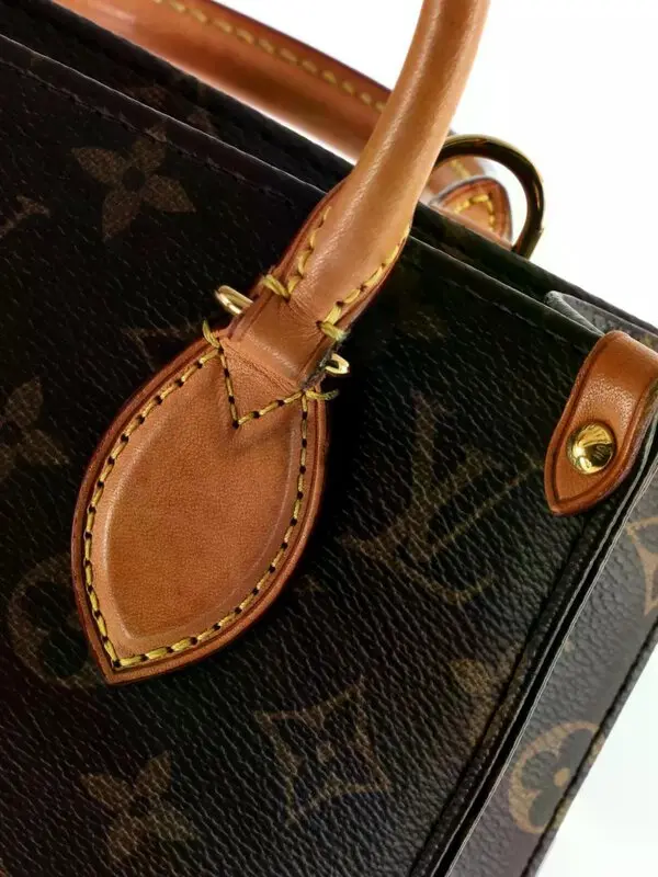 LOUIS VUITTON Sac Plat Nm Bag Monogram Canvas Bb - Brown