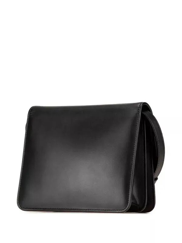 Fendi Leather Crystal Fab Crossbody Bag