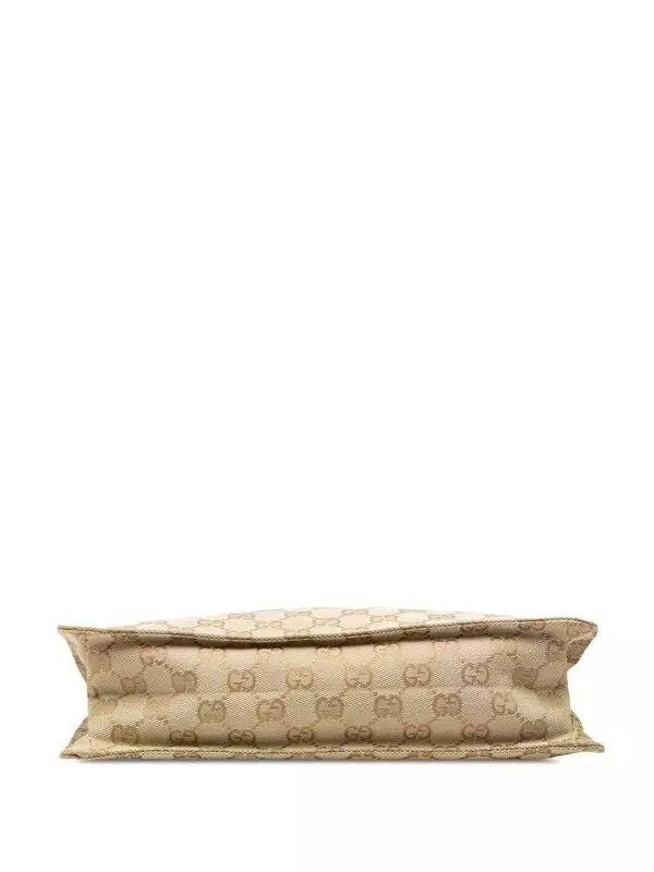 Gucci Gg Canvas Eclipse Crossbody Bag - Brown