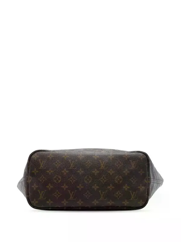 LOUIS VUITTON 2012 Monogram Neverfull Mm Tote Bag - Brown