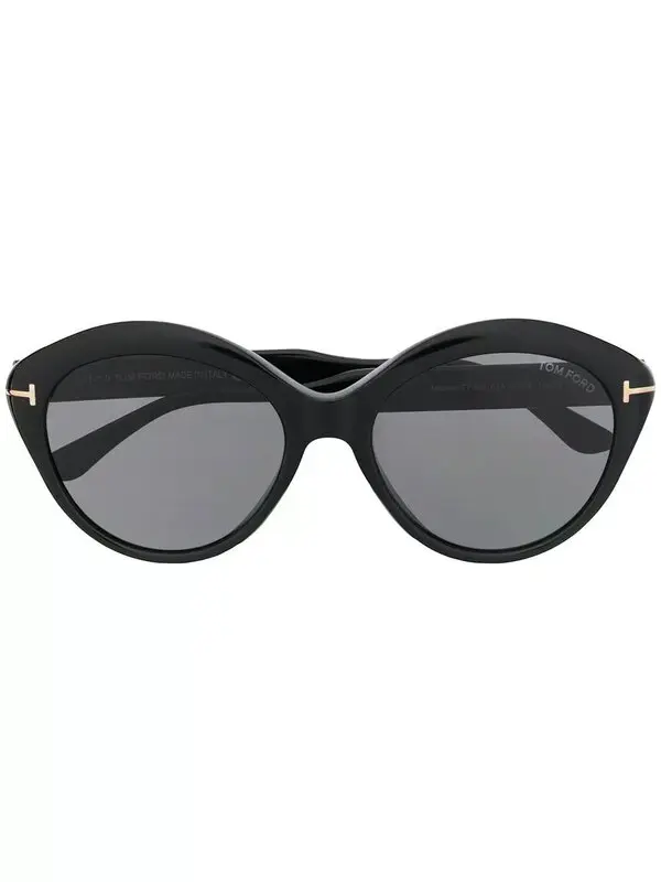 TOM FORD Round-frame Sunglasses - Black