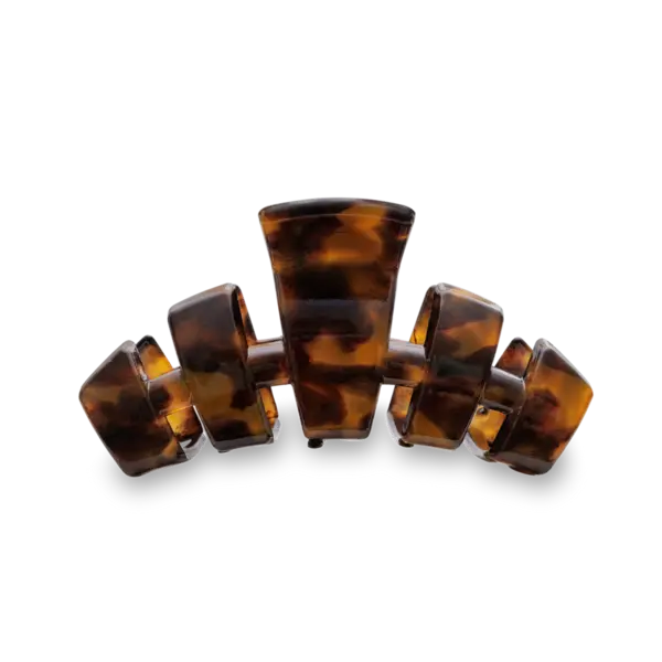 TELETIES Medium Claw Hair Clip - Tortoise