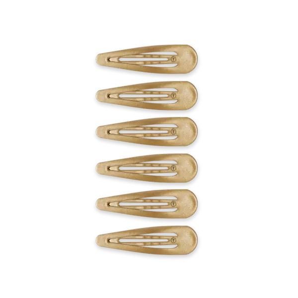 TELETIES Snap Clips - Gold