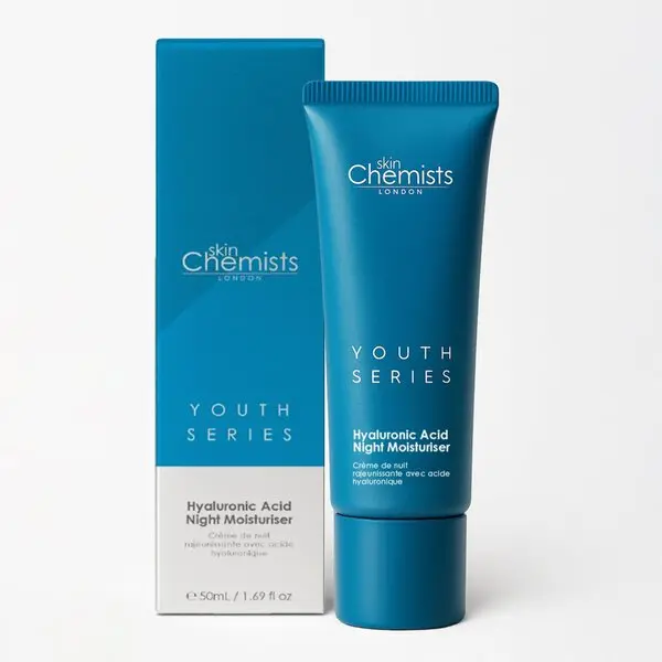 SKIN CHEMISTS 1% Hyaluronic Acid Night Moisturizer 50ml - Blue
