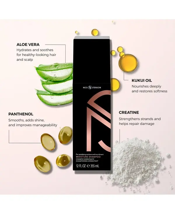 NICK STENSON BEAUTY Moisture Shampoo - No Color