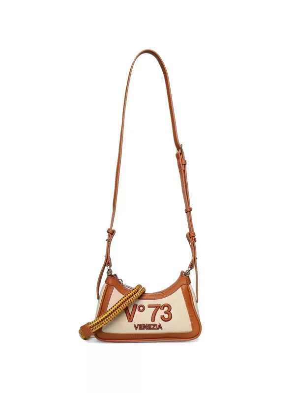 V°73 Logo Shoulder Bag - Neutrals