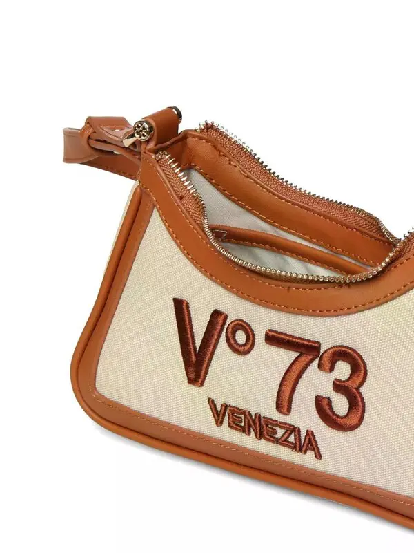 V°73 Logo Shoulder Bag - Neutrals