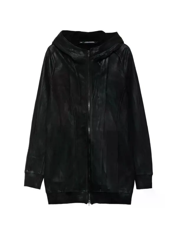 JULIUS Seamed Hood Zip Jacket