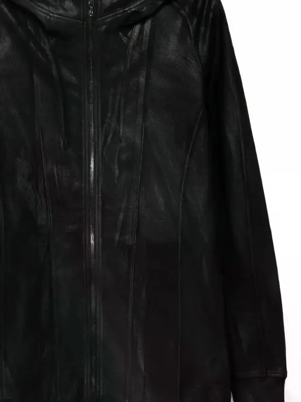 JULIUS Seamed Hood Zip Jacket