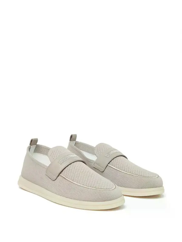 Peserico Perforated Loafers