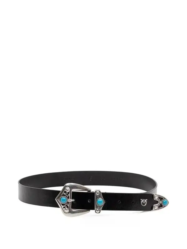 Pinko Buckle Belt - Black