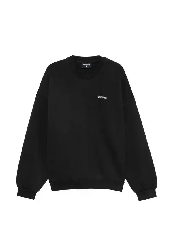WRSTBHVR Crew-neck Sweatshirt - Black