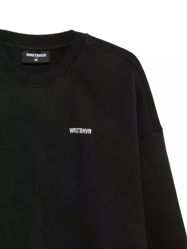 WRSTBHVR Crew-neck Sweatshirt - Black