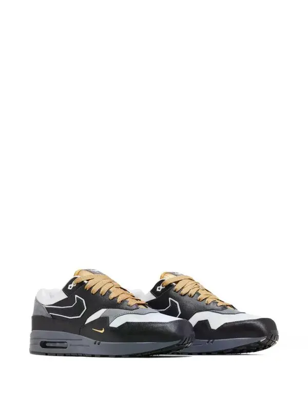 Nike Air Max 1 Logo-detail Sneakers - Black
