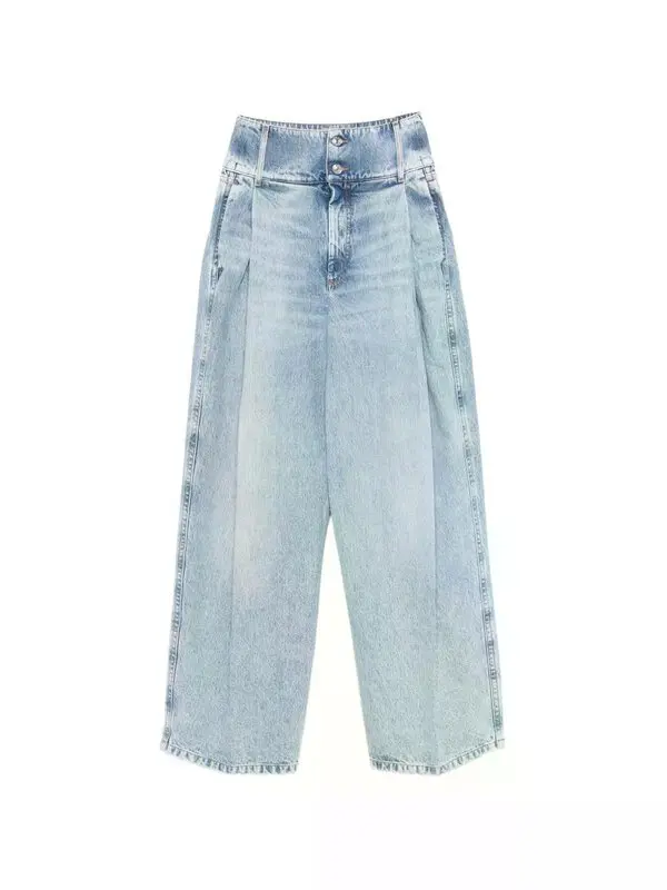 Sportmax Salbatro Pleated Denim Trousers