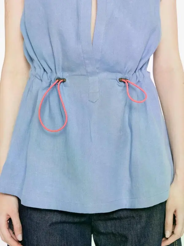 Giorgio Armani Drawstring Top