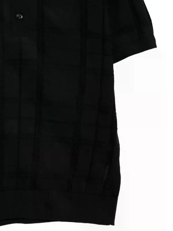 PAOLO PECORA Checked Polo Shirt