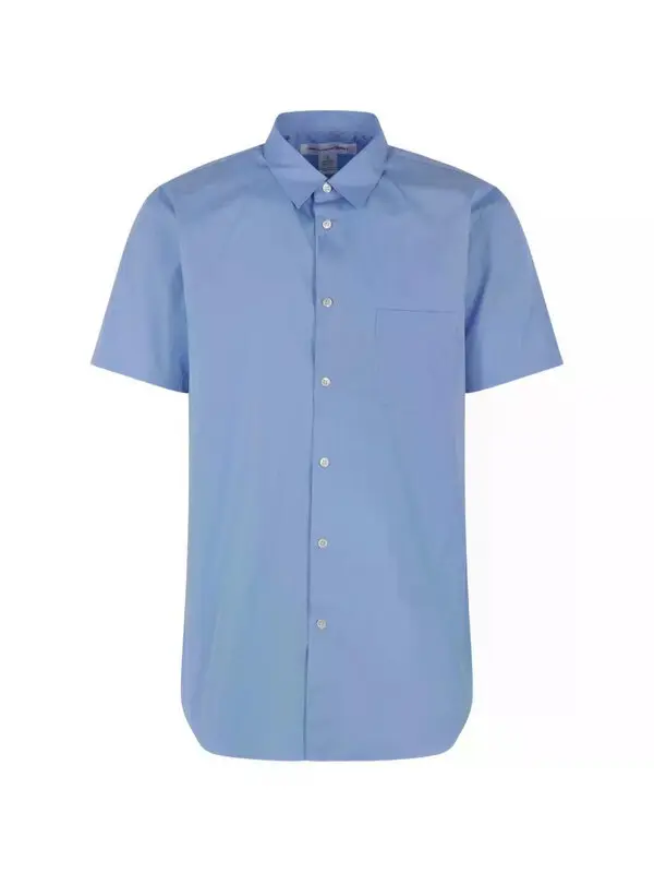Comme Des Garçons Front-pocket Short-sleeve Shirt