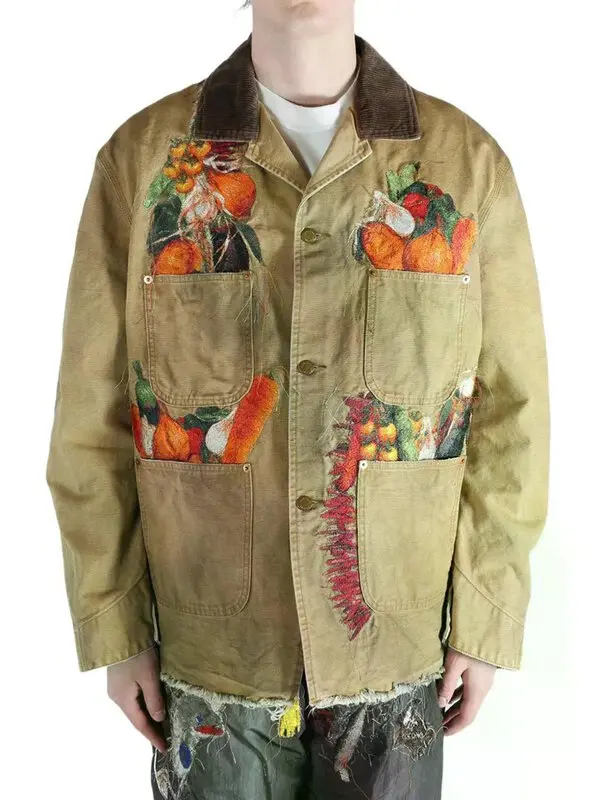 DOUBLET Vegetable-embroidered Jacket