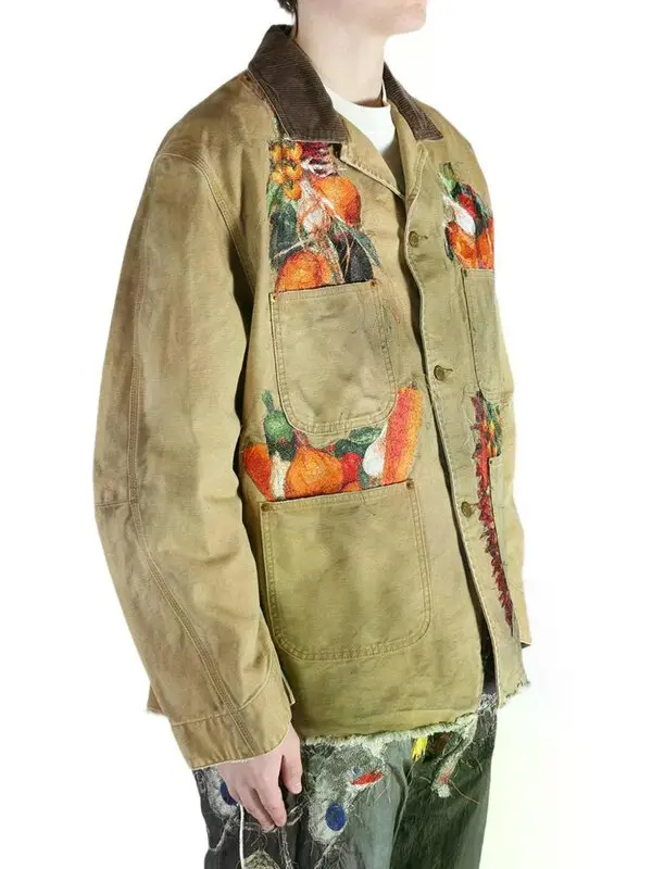 DOUBLET Vegetable-embroidered Jacket