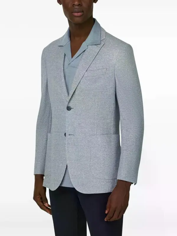 Boggi Milano Patch-pocket Blazer - Blue