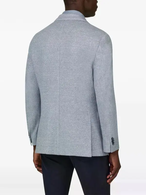 Boggi Milano Patch-pocket Blazer - Blue
