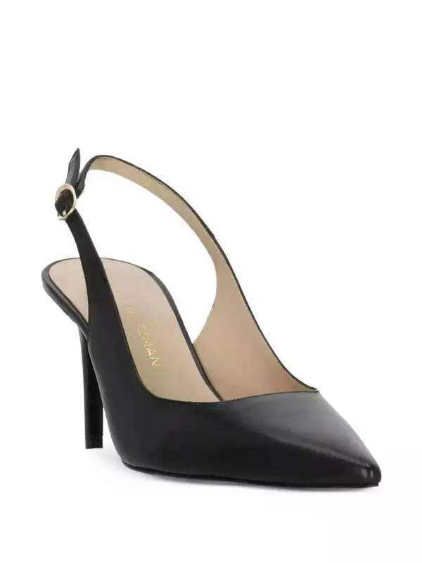 STUART WEITZMAN 75 Buckle Strap Pumps - Black