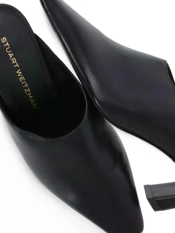 STUART WEITZMAN Stassi 50 Point-toe Heeled Mules