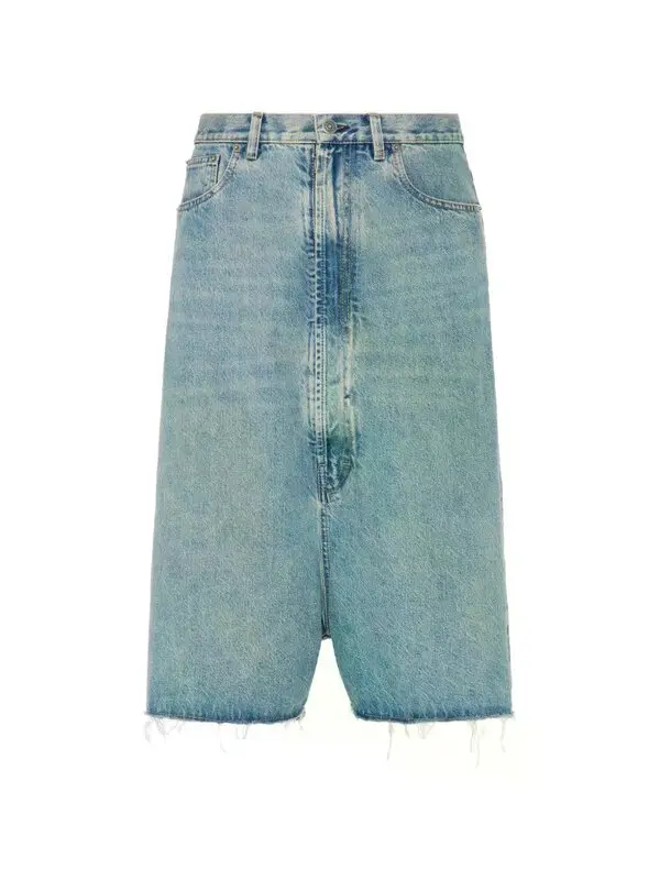 MAISON MARGIELA Dropped-rise Denim Shorts