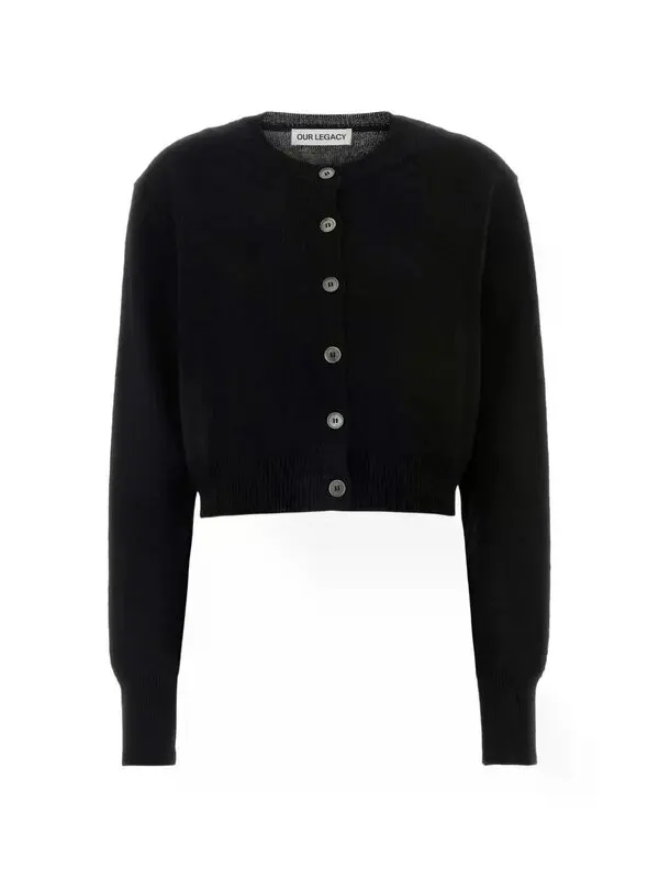 Our Legacy Cropped Buttoned Cardigan