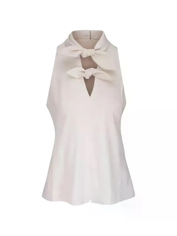 Lela Rose Tie-detail Blouse